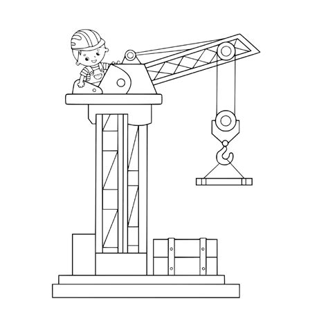 Dessin Chantier 24 Coloriages à Imprimer
