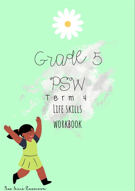 Grade 5 Life Skills PSW Term 4 Workbook 2022