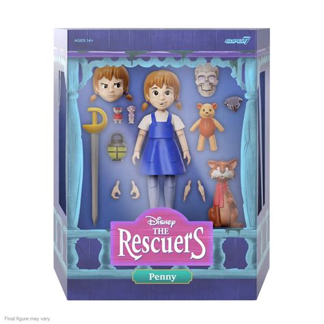 Disney Ultimates The Rescuers Penny Action Figure