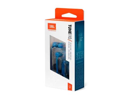 Ripley AUDÍFONOS JBL IN EAR TUNE 110 PURE BASS CON MICRÓFONO