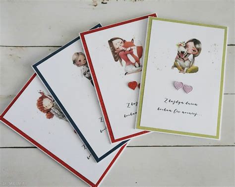Kartka Walentynkowa Efektowne Scrapbooking Art Madam Pl
