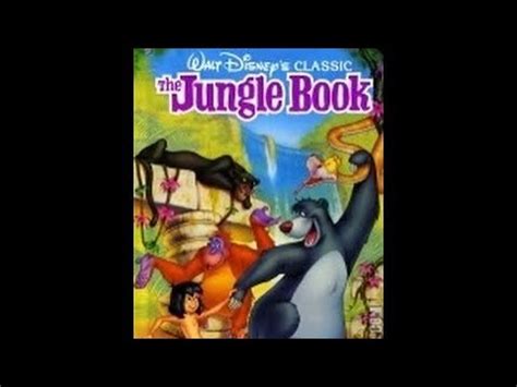 Opening To The Jungle Book Vhs Youtube