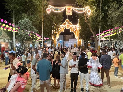 Recta final de la feria de Alcalá de Guadaíra