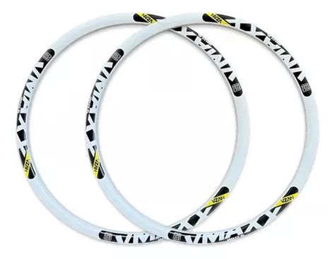 Par Aro Aero Bike Vzan Vmaxx Sl Freio Disco F Branco
