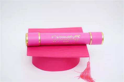 Capelo E Canudo De Formatura Rosa Pink Ed Infantil Kit Mercadolivre