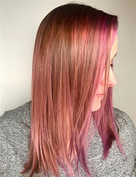 Balayage Straight Hair Pink Atelier Yuwa Ciao Jp