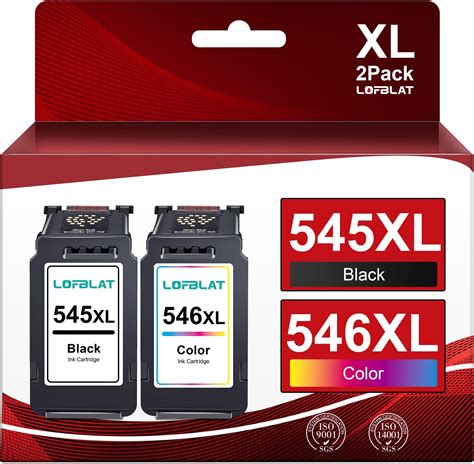 PG 545XL CL 546XL Druckerpatronen für Canon 545 XL 546 XL Multipack