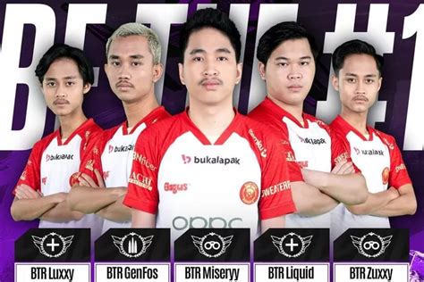 Roster Lengkap Tim PMPL ID Fall 2022 Mulai Dari BTR EVOS RRQ Hingga