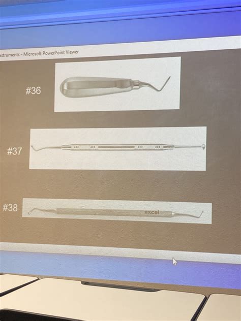 Dental Instruments Diagram Quizlet