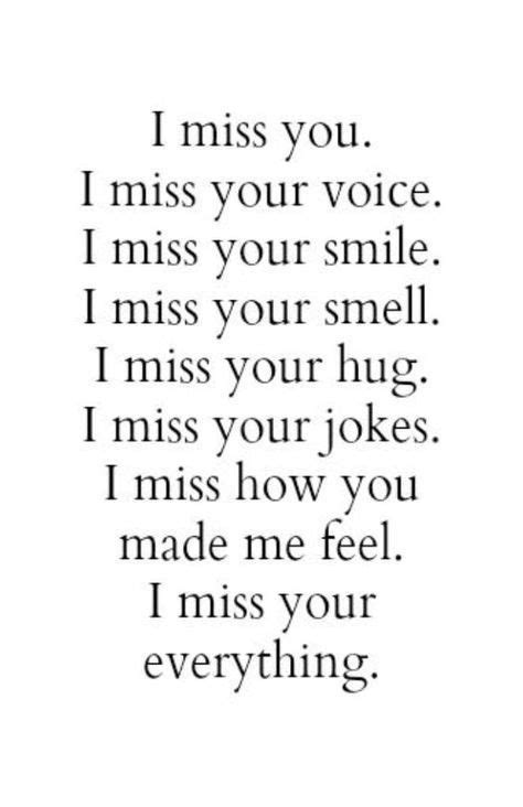 Miss You Quotes Sayings And Messages For Him Her Artofit