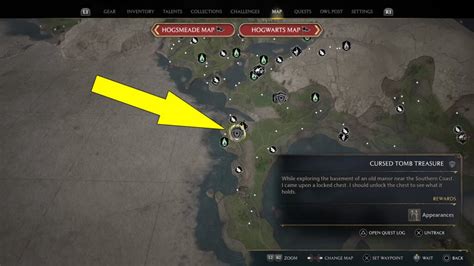 Lokalizacja Skarbu Przekl Tego Grobowca Hogwarts Legacy Wiki Poradnik