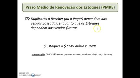 Prazo Medio De Estoque LIBRAIN