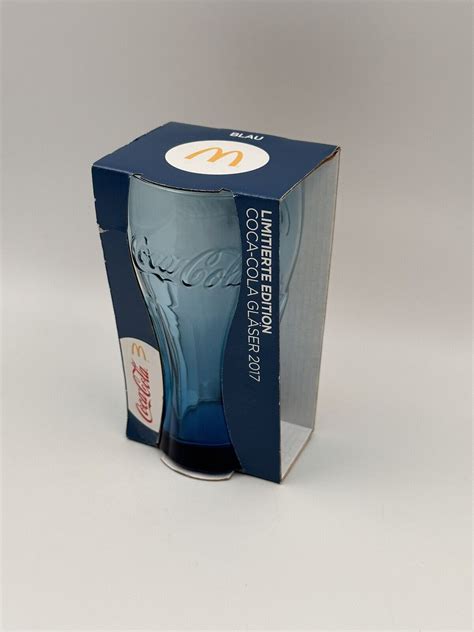 Mcdonalds Glas Gläser 2017 Limited Edition Blau Neu Ovp eBay