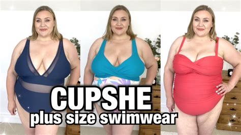 CUPSHE Plus Size SWIMWEAR HAUL Plus Size Try On Haul YouTube