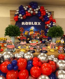 Festa Roblox 50 inspirações para decorar o aniversário