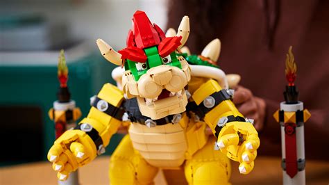 Lego Super Mario The Mighty Bowser Playable With Other Lego