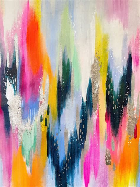 How To Paint Realistic Motifs In An Abstract Painting Style EttaVee