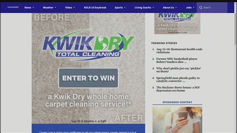 Kwik Dry Total Cleaning Contest Youtube