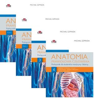 Anatomia prawidłowa człowieka Tomy od 1 do 4 Księgarnia medyczna