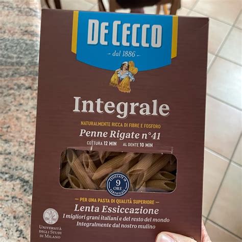 De Cecco Integrale Penne Rigate N 41 Review Abillion