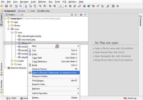 how to set a subfolder in your project as the webroot directory ides support intellij
