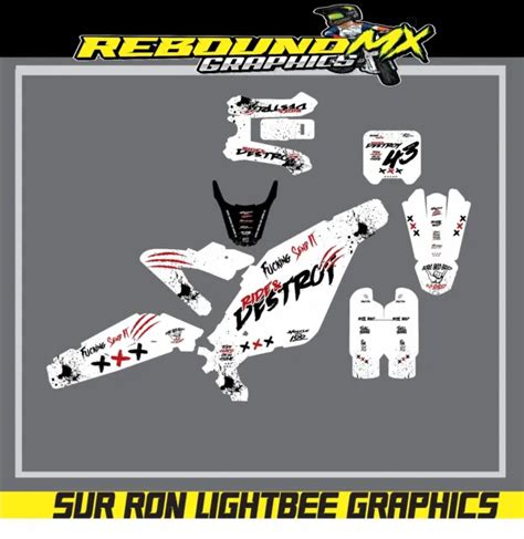 SUR RON GRAPHICS KIT For Sur Ron Light Bee X Surron Wrap Sticker