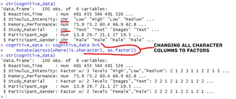 Convert All Character Columns To Factor In R A Guide
