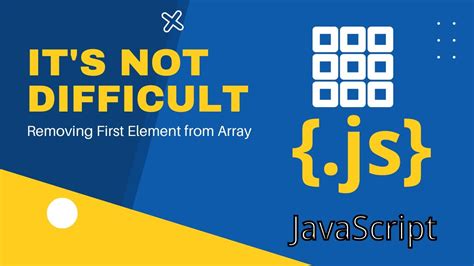 how to remove first element from an array multiclick youtube
