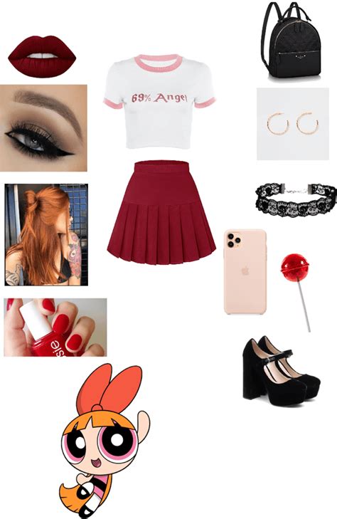 Teenage Blossom Powerpuff Girls Outfit Shoplook