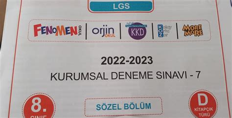 Fenomen Sinif Deneme Cevap Anahtari Eodev