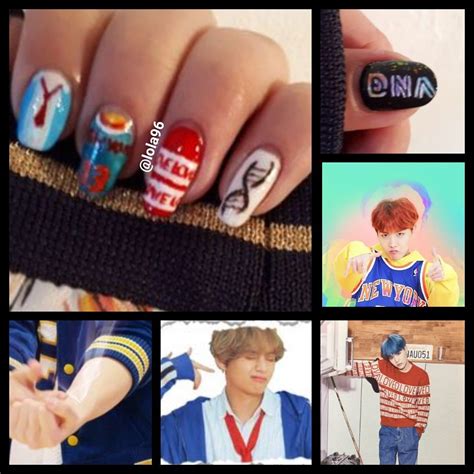 Bts DNA nails Nageldesign Nails Nägel