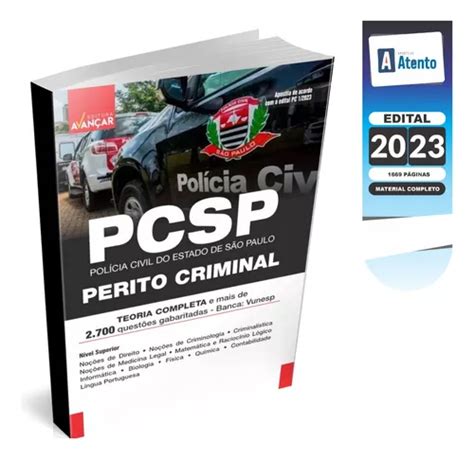 Apostila Perito Criminal Pol Cia Civil De S O Paulo Pc Sp