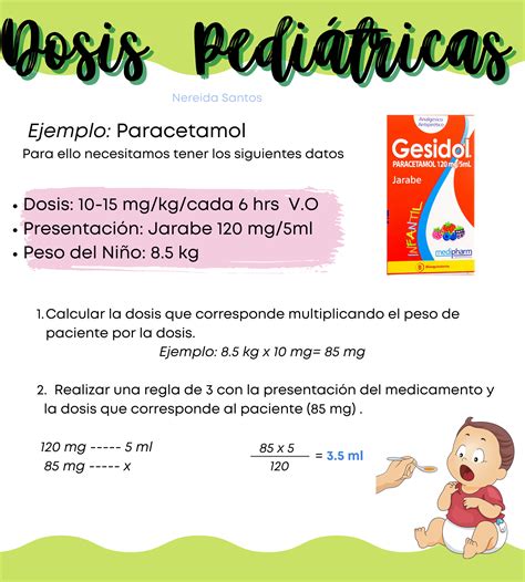 Calculo De Dosis En Enfermeria