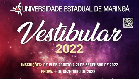 UEM Divulga Cronogramas Do Vestibular 2022 E PAS 2022