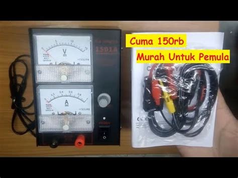 Review POWER SUPPLY NEPTO 1501A 1 AMPERE ORIGINAL Plus KABEL Power