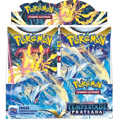 Cartas Pokémon Booster Box Ee12 Tempestade Prateada 31883 Frete grátis