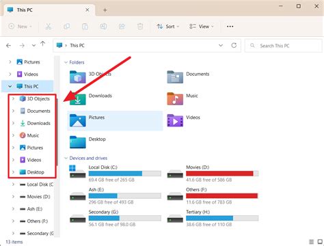 How To Add Or Remove Folders From This Pc Section In File Explorer On