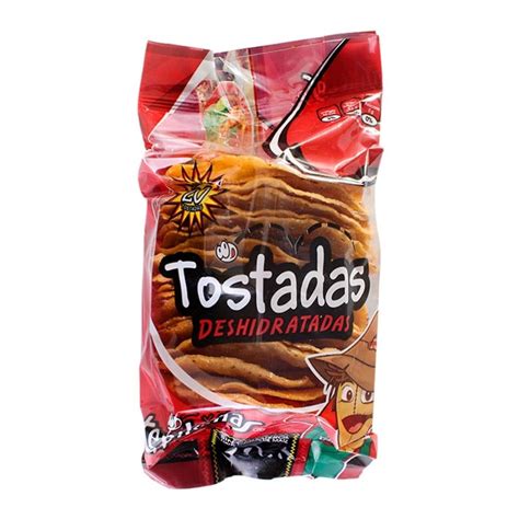 Tostadas Tepikeñas deshidratadas 20 pzas Walmart