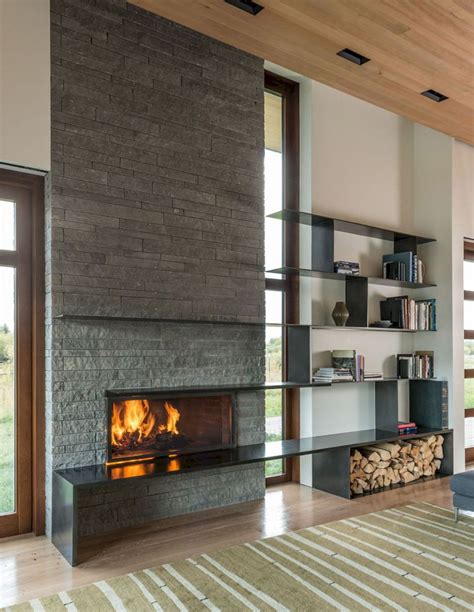Tile Modern Fireplace Ideas Decoomo
