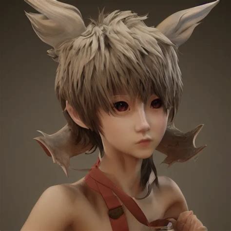 D Render Of Anime Twink Fantasy Artwork Fluffy Stable Diffusion