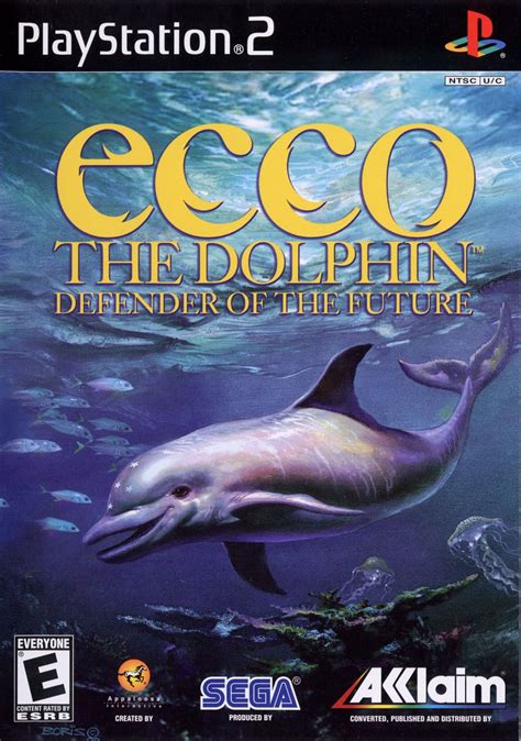 Ecco The Dolphin Defender Of The Future 2002 PlayStation 2 Box Cover