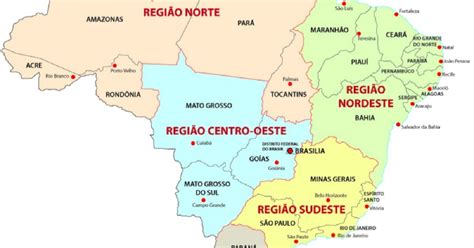 Estado Brasileiros E Capitais