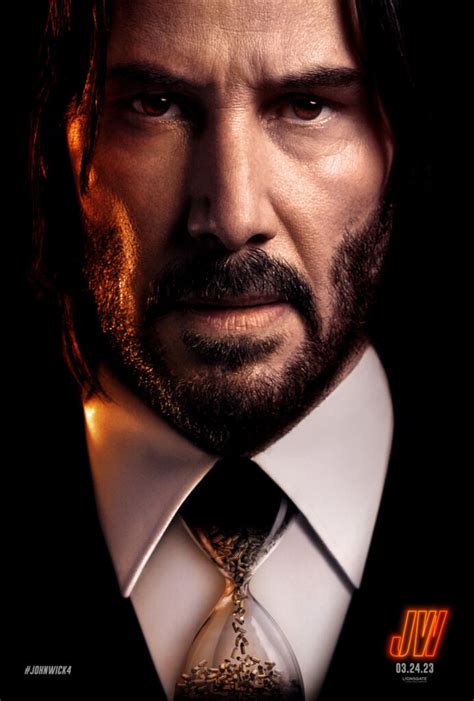 Primeiro pôster de John Wick 4 Baba Yaga Filme 2023