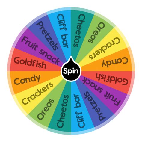 Snack Picker Spin The Wheel Random Picker