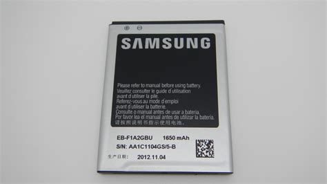 Samsung Galaxy S Eb F A Gbu Original Battery Mobile Styles