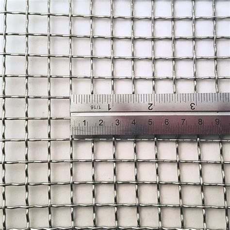 Woven Wire Mesh 2 Mesh Stainless Steel 304L 11mm Aperture By