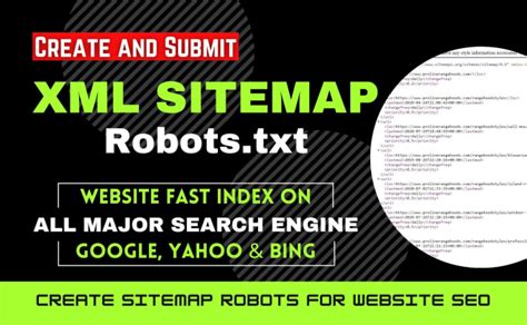 Create And Submit Xml Sitemap And Robots Txt For Website Google Index