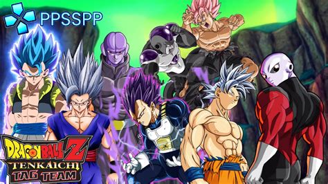 Dragon Ball Super Tenkaichi Tag Team PSP DBZ TTT MOD PPSSPP