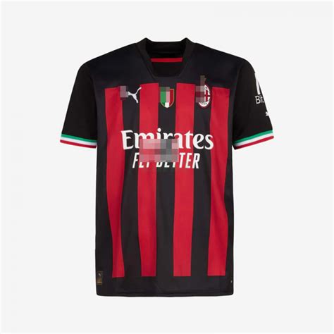 Camiseta AC Milan Primera Equipación 2022 2023 LARS7
