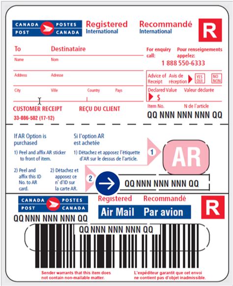 Repérage Où trouver votre numéro de repérage Postes Canada